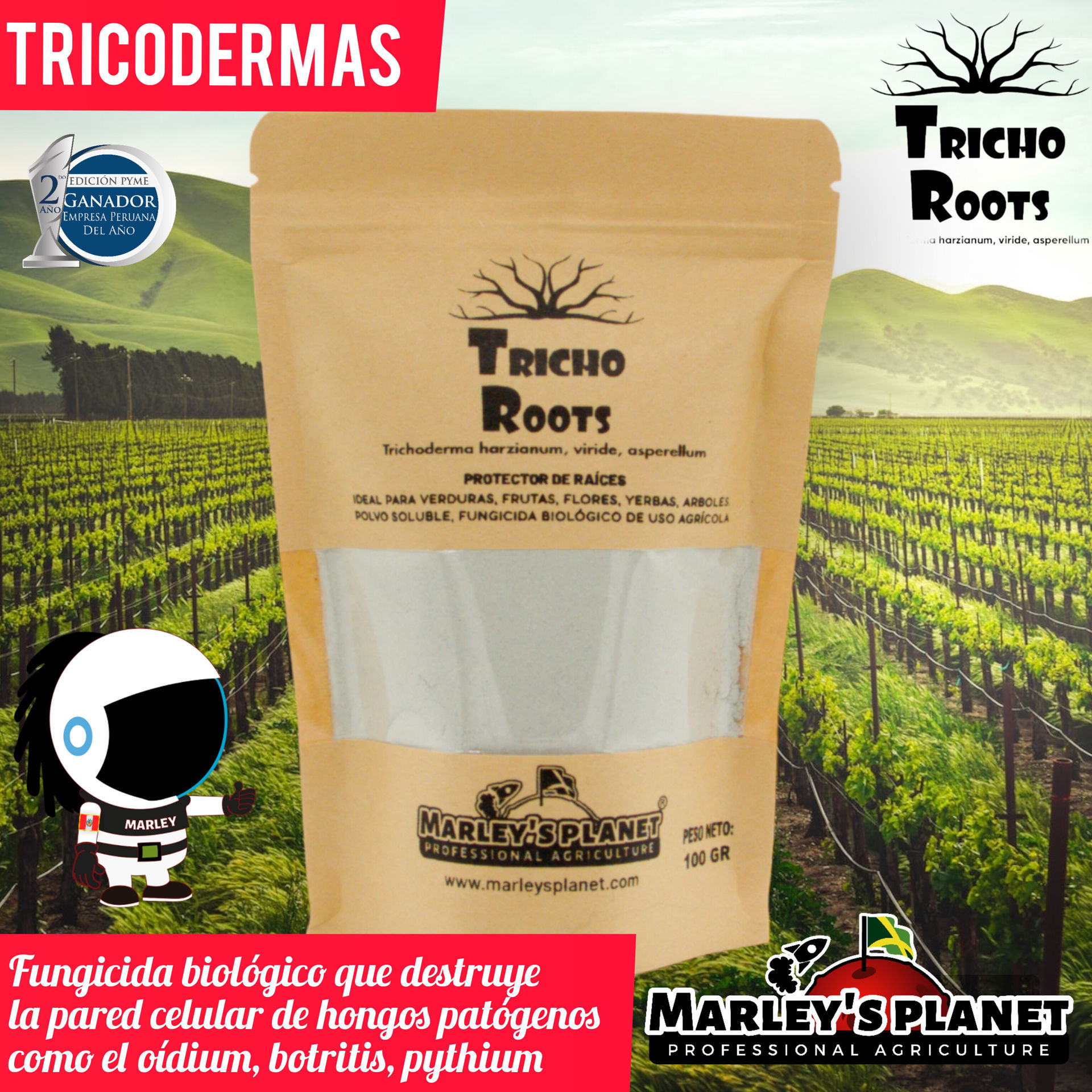 Marley's Planet Grow Shop|TRICHO ROOTS - Trichoderma harzianum, viride ...